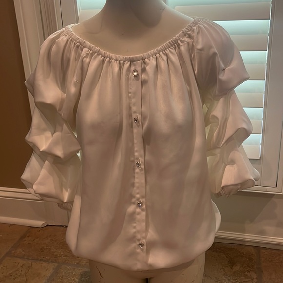 Prelude | Tops | Prelude Party Spring Sassy Blouse Medium | Poshmark